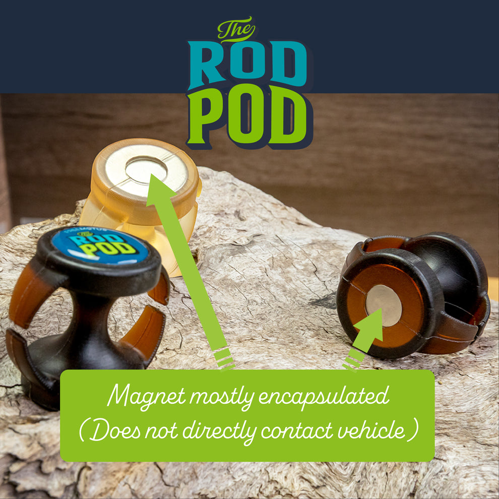 RODPOD - Stationary Vehicle Rod Holder (1/pk) – Free Motus